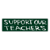 Support our Teachers – Small Bumper Sticker | 258 | Root Concepts